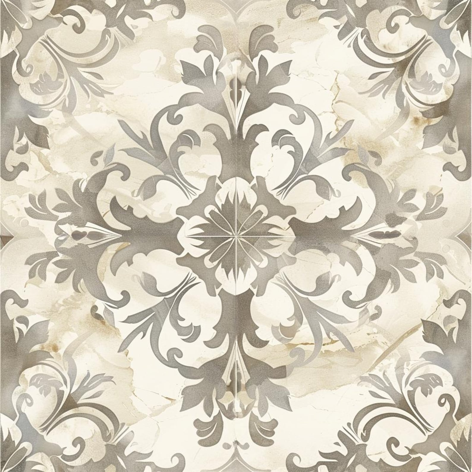 Kitchen Bathroom Backsplash Tile Floor Tile Custom Tile Vintage ...