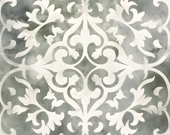 Kitchen Bathroom Backsplash Tile Floor Tile Custom Tile Vintage ...