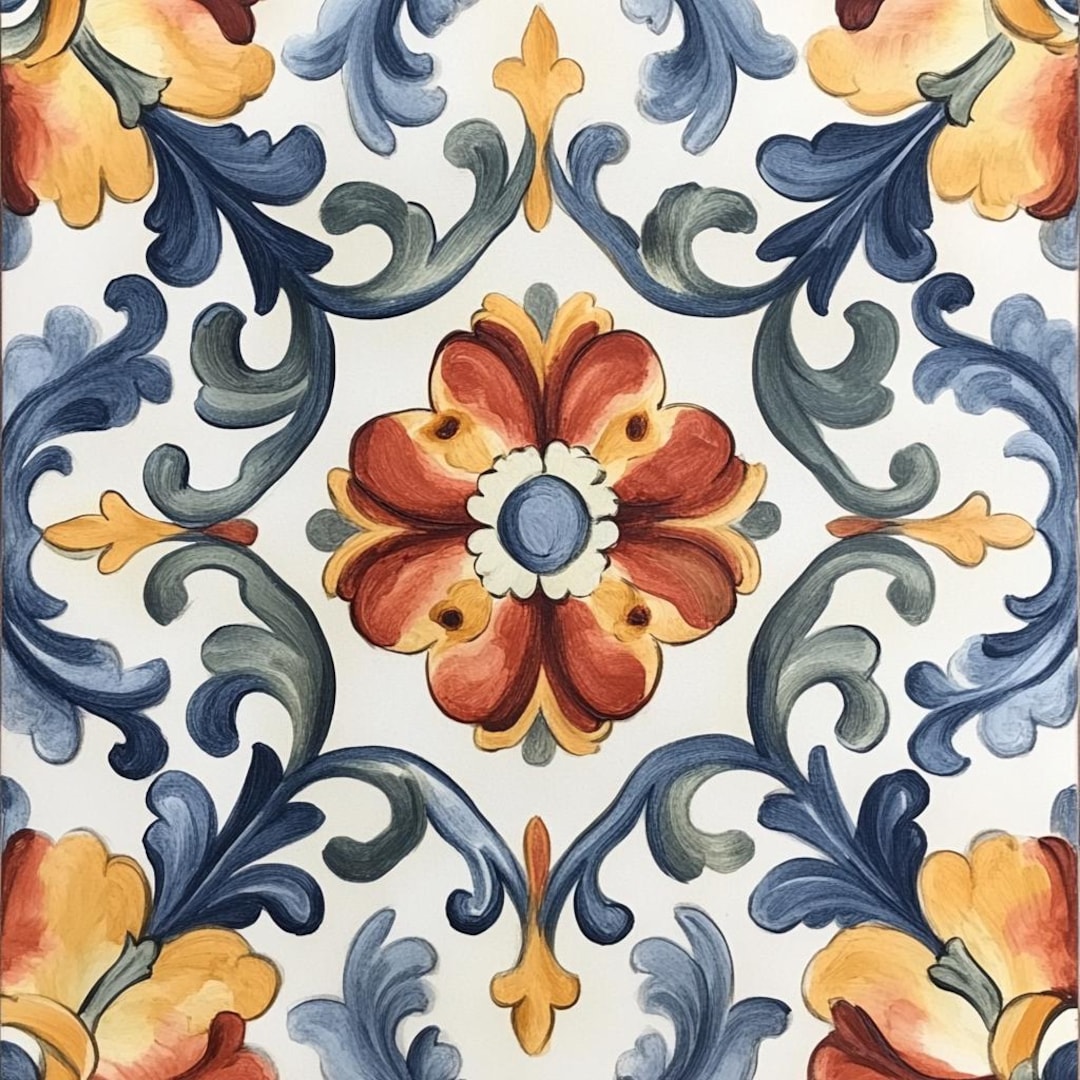 Kitchen Bathroom Backsplash Tile Floor Tile Custom Tile Vintage ...