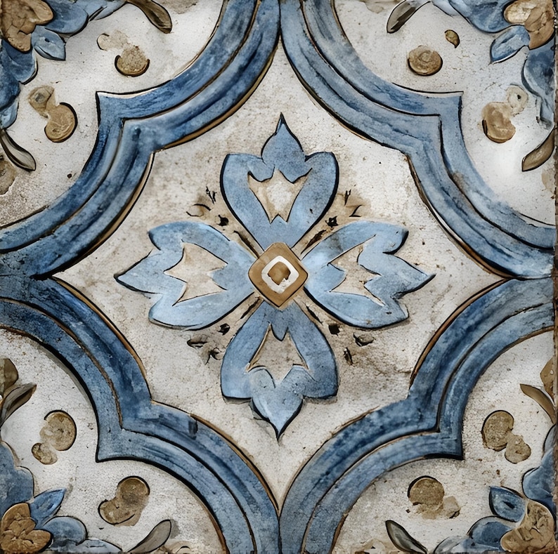 Decorative Ceramic Tile, Patterned Backsplash Tile, Luxury Wall Tile ...