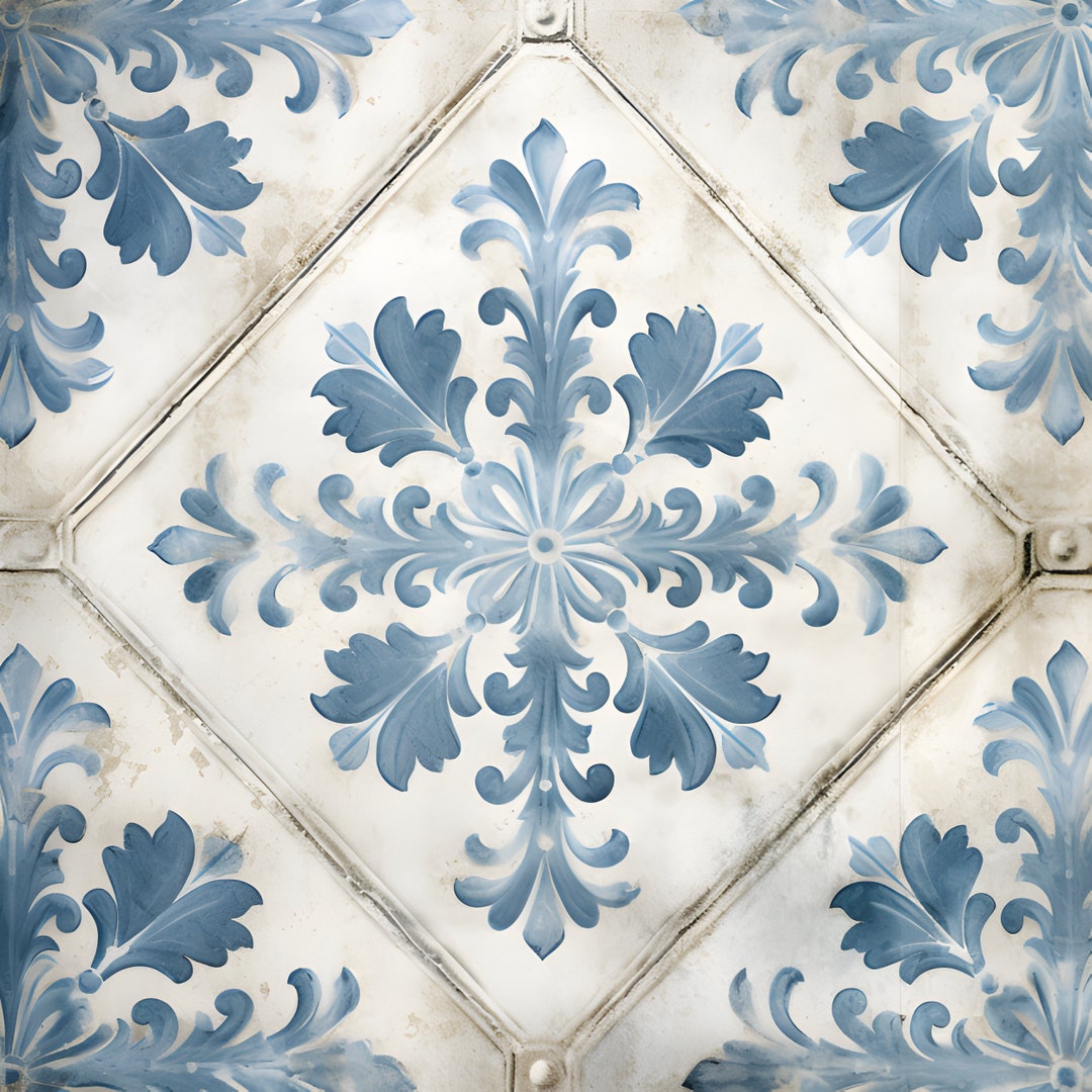Kitchen Bathroom Backsplash Tile Floor Tile Custom Tile Vintage ...