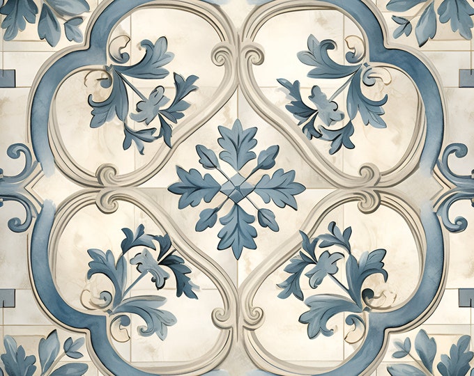 Kitchen Bathroom Backsplash Tile Floor Tile Custom Tile Vintage ...