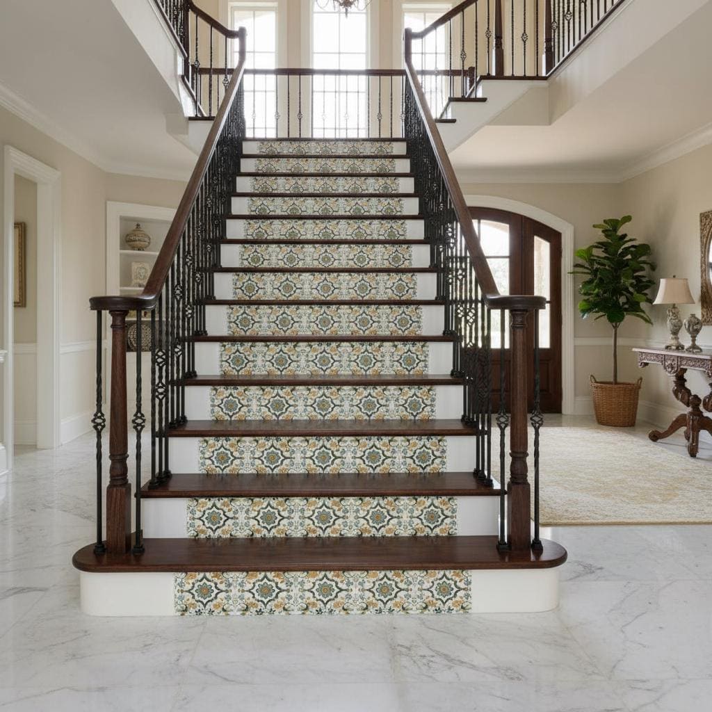 Decorative Ceramic Tile, Patterned Backsplash Tile, Luxury Wall Tile ...