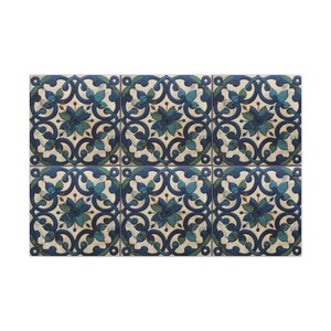 Vintage Farmhouse Zellige Mosaic Rustic Ceramic Mexican Style Kitchen ...