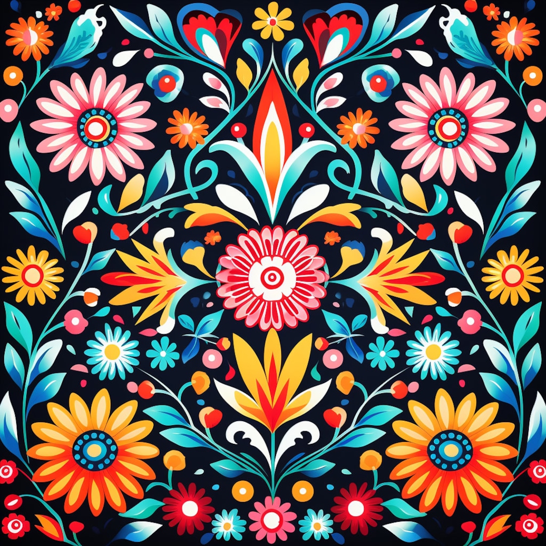 PER SQFT. Ceramic Traditional Mexican Design Tile Vintage Rustic Decor ...