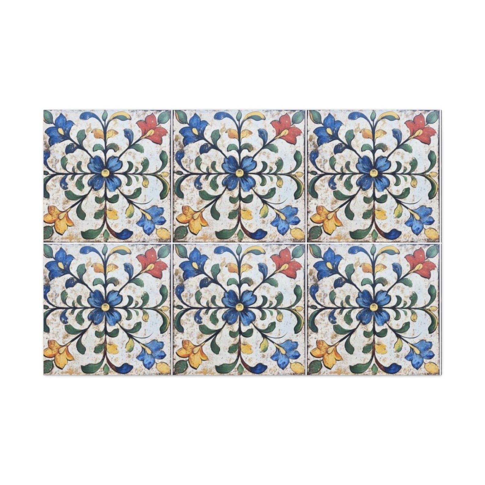 Kitchen Bathroom Backsplash Tile Floor Tile Custom Tile Vintage ...