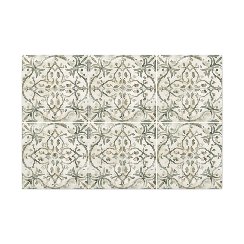 Kitchen Bathroom Backsplash Tile Floor Tile Custom Tile Vintage ...