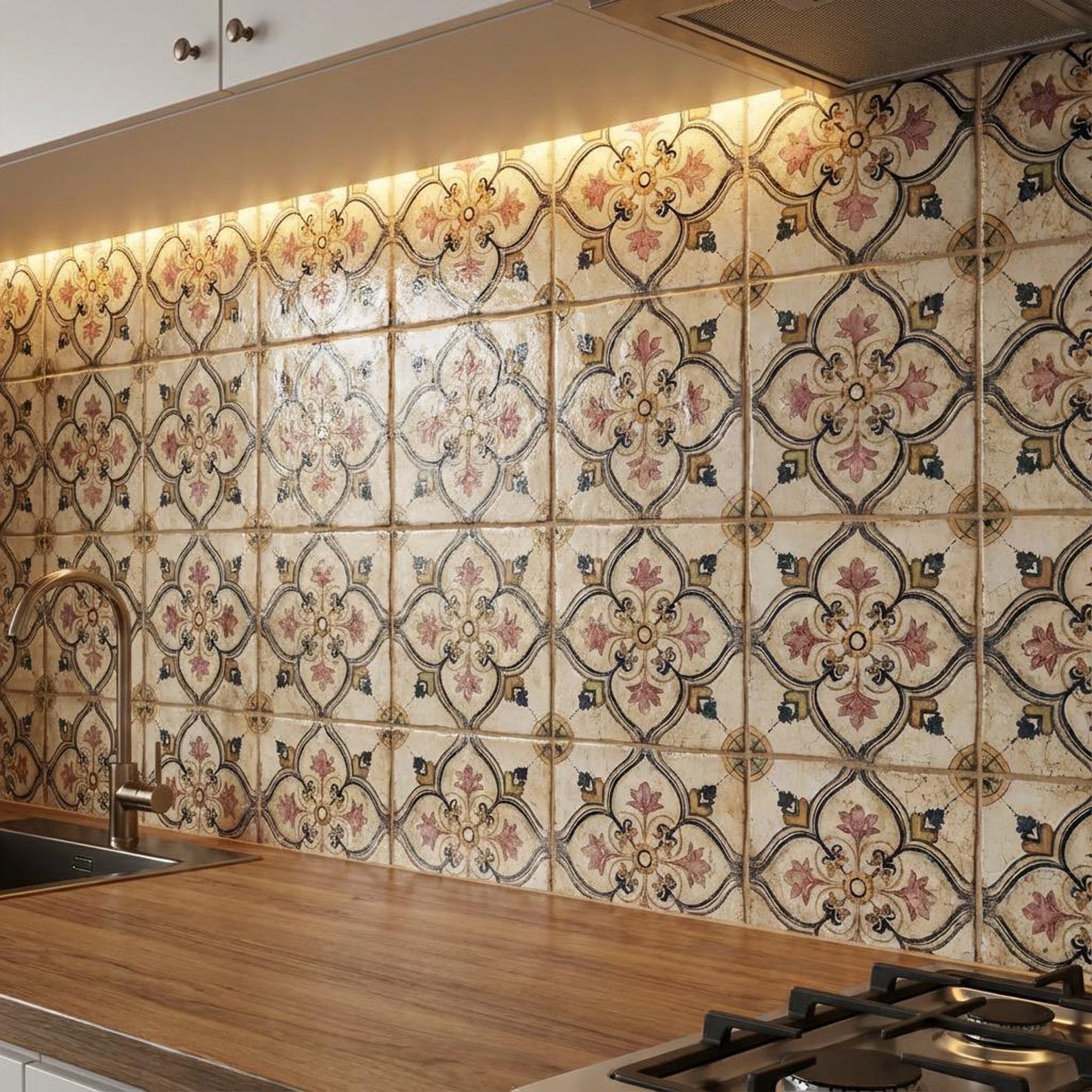 Siena Rosetta Kitchen Backsplash Tile Bathroom Shower Floor Tile ...