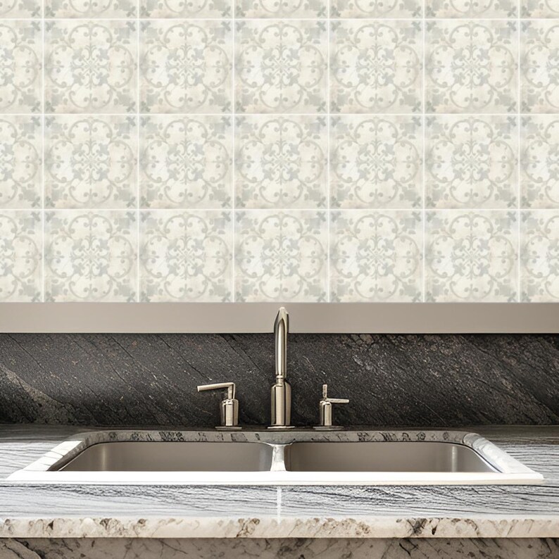 Luxury Tuscan Design Wall, Bathroom, Kitchen, Shower Decor Tiles T411 ...