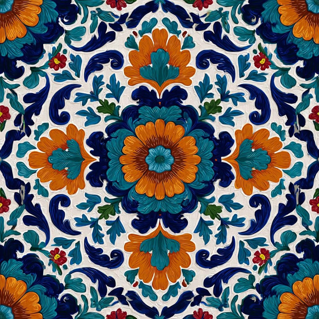 Granada Florencia Ceramic Tile Hand Painted Style Decorative Wall ...