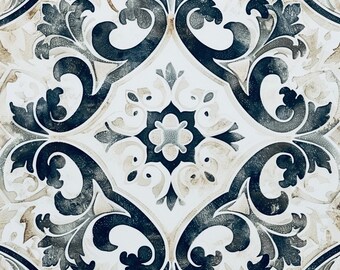 Kitchen Bathroom Backsplash Tile Floor Tile Custom Tile Vintage ...