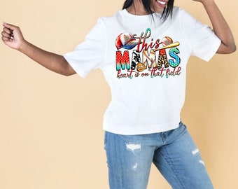 Baseball Mama Mom Life Ballpark Life Short Sleeve Tee - Etsy