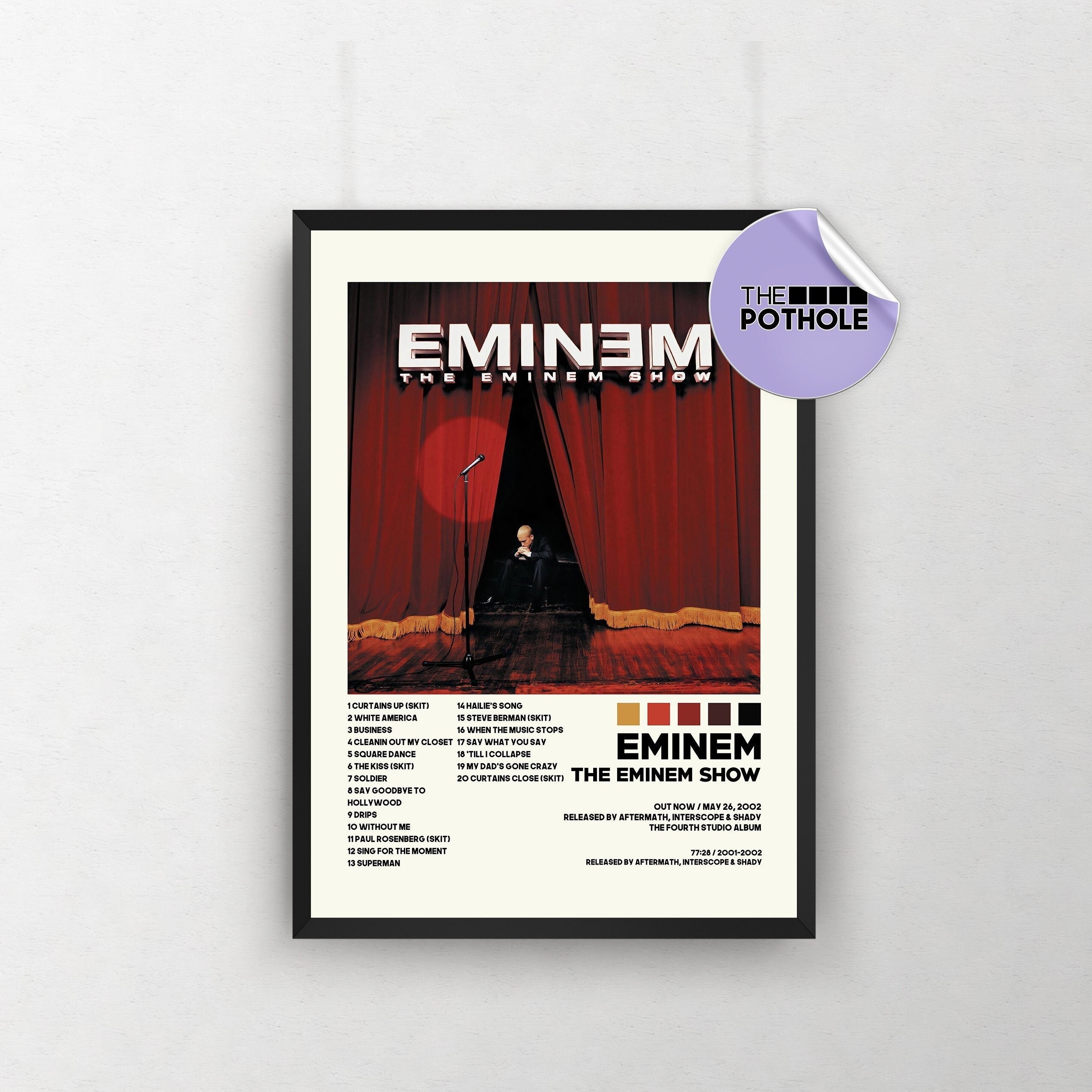 Eminem Posters / The Eminem Show Poster, Album Cover Poster sold by ...