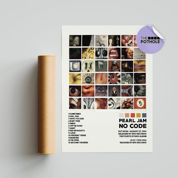 Album Cover Pearl Jam - Etsy