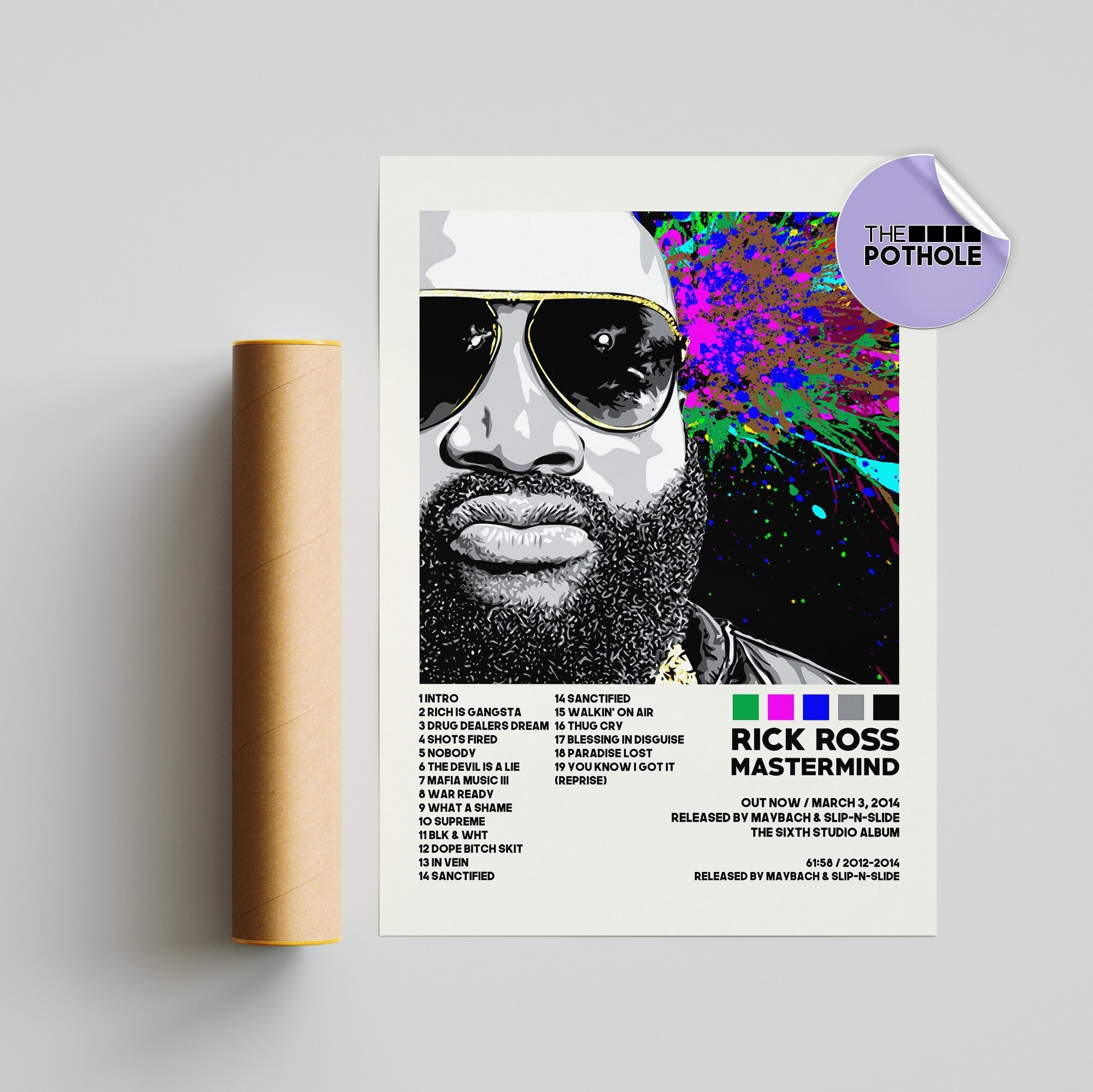 Rick Ross Sanctified Artwork