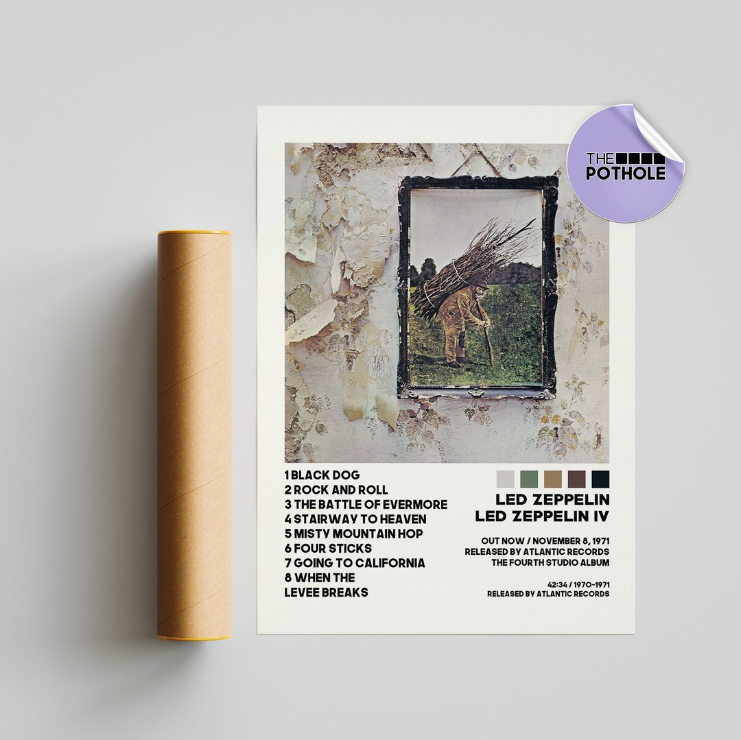 Buy Led Zeppelin Posters / Led Zeppelin IV Poster Led Zeppelin Online ...