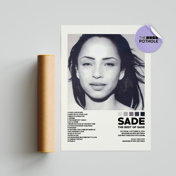 Sade Poster - Etsy