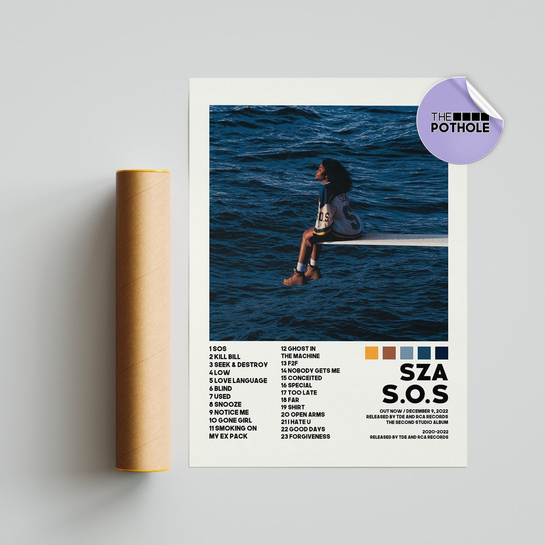 SZA Poster SOS Poster SZA Tracklist Album Cover Poster / - Etsy
