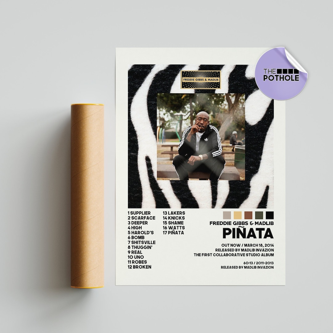 Freddie Gibbs & Madlib Album Posters / Pinata Poster Album - Etsy