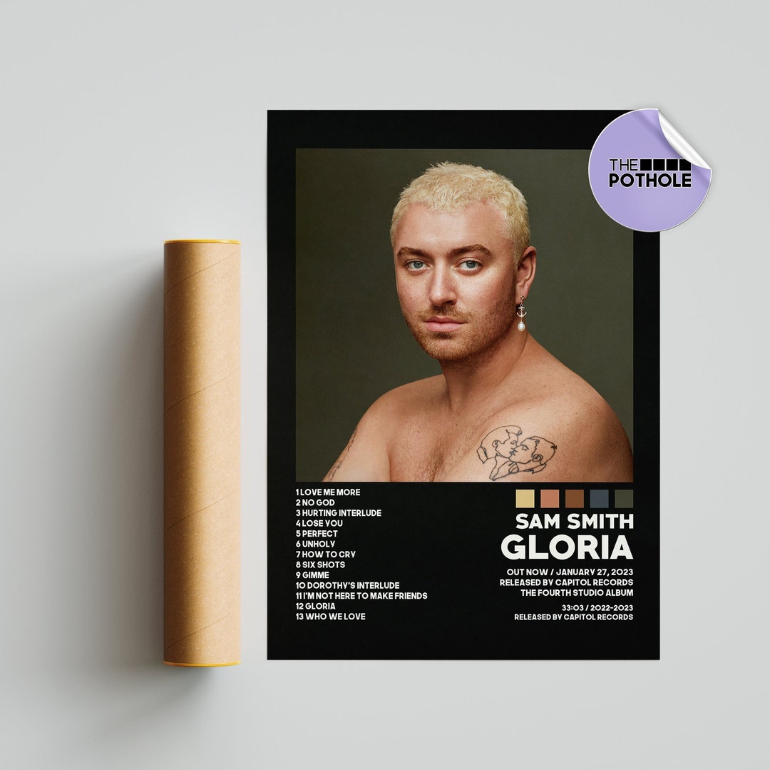 Sam Smith Poster / Gloria Poster / Album Cover Poster Print - Etsy