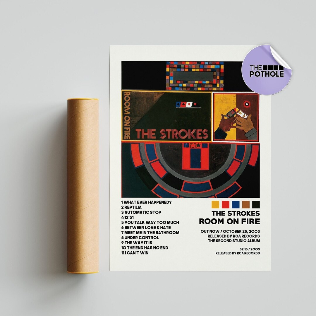 The Strokes Posters / Room on Fire Poster the Strokes Room - Etsy Australia