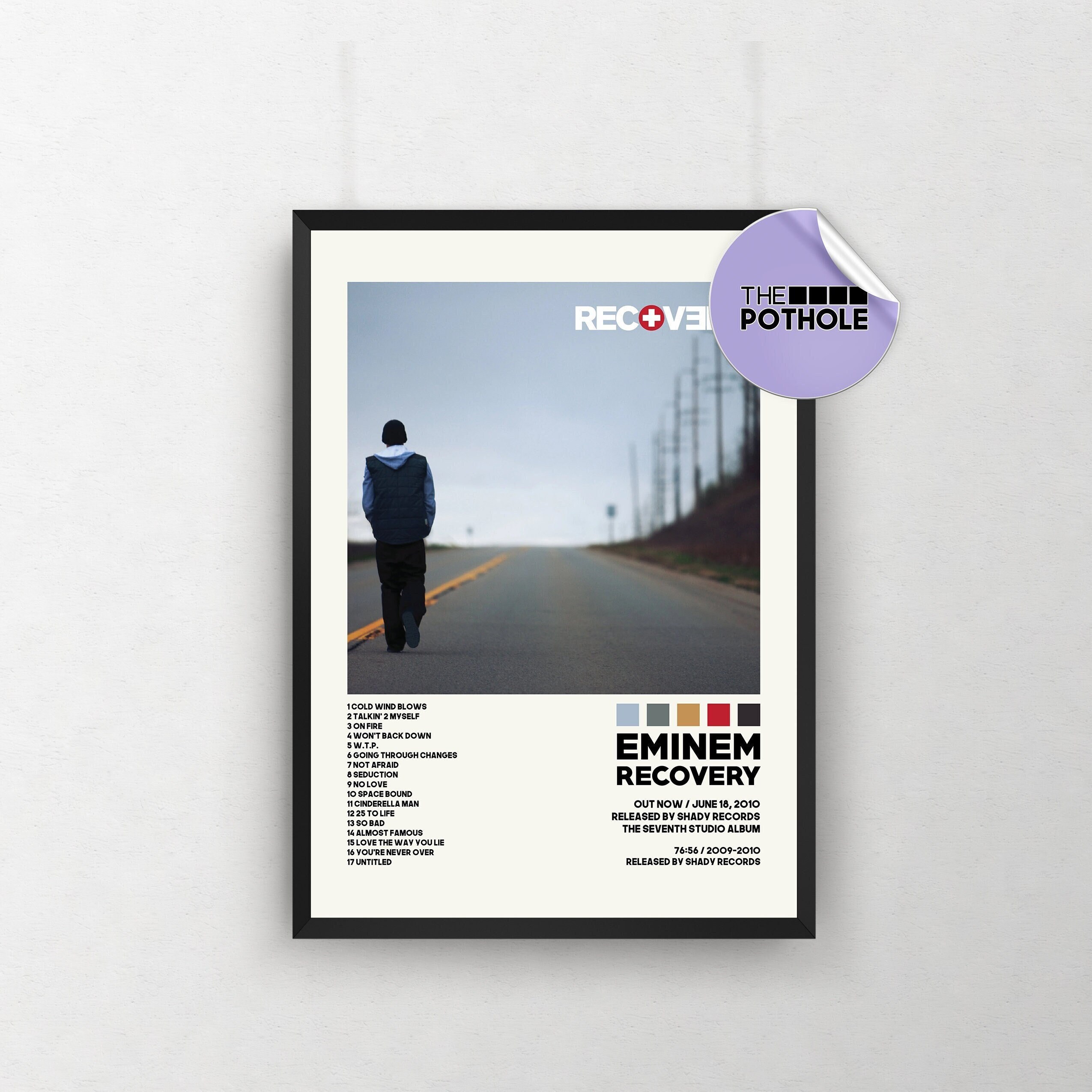 Eminem Posters / Recovery Poster, Album Cover Poster sold by Saraiki ...