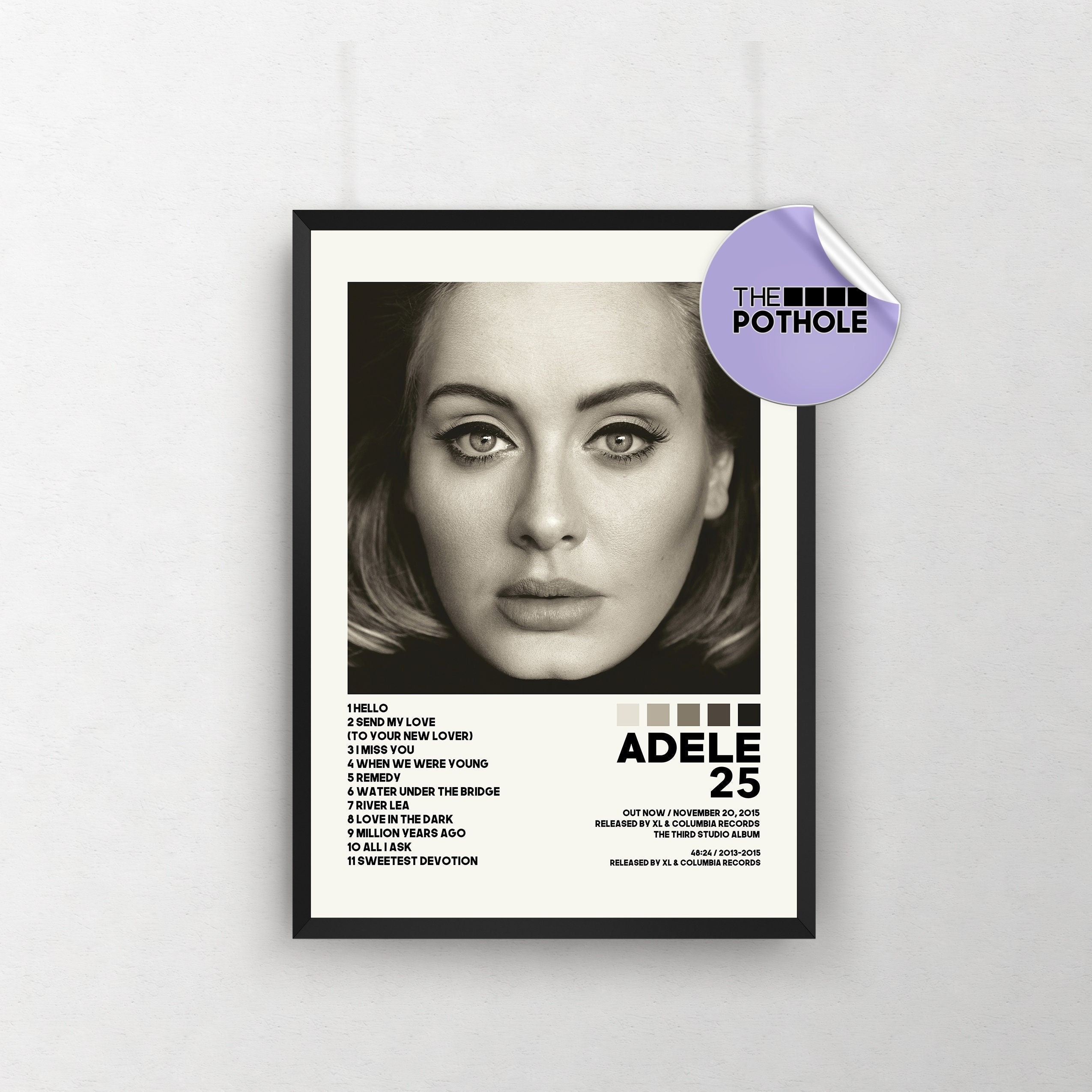 Adele Posters / 25 Poster / Adele 25 / Album Cover Poster sold by Material Brusque | SKU ...