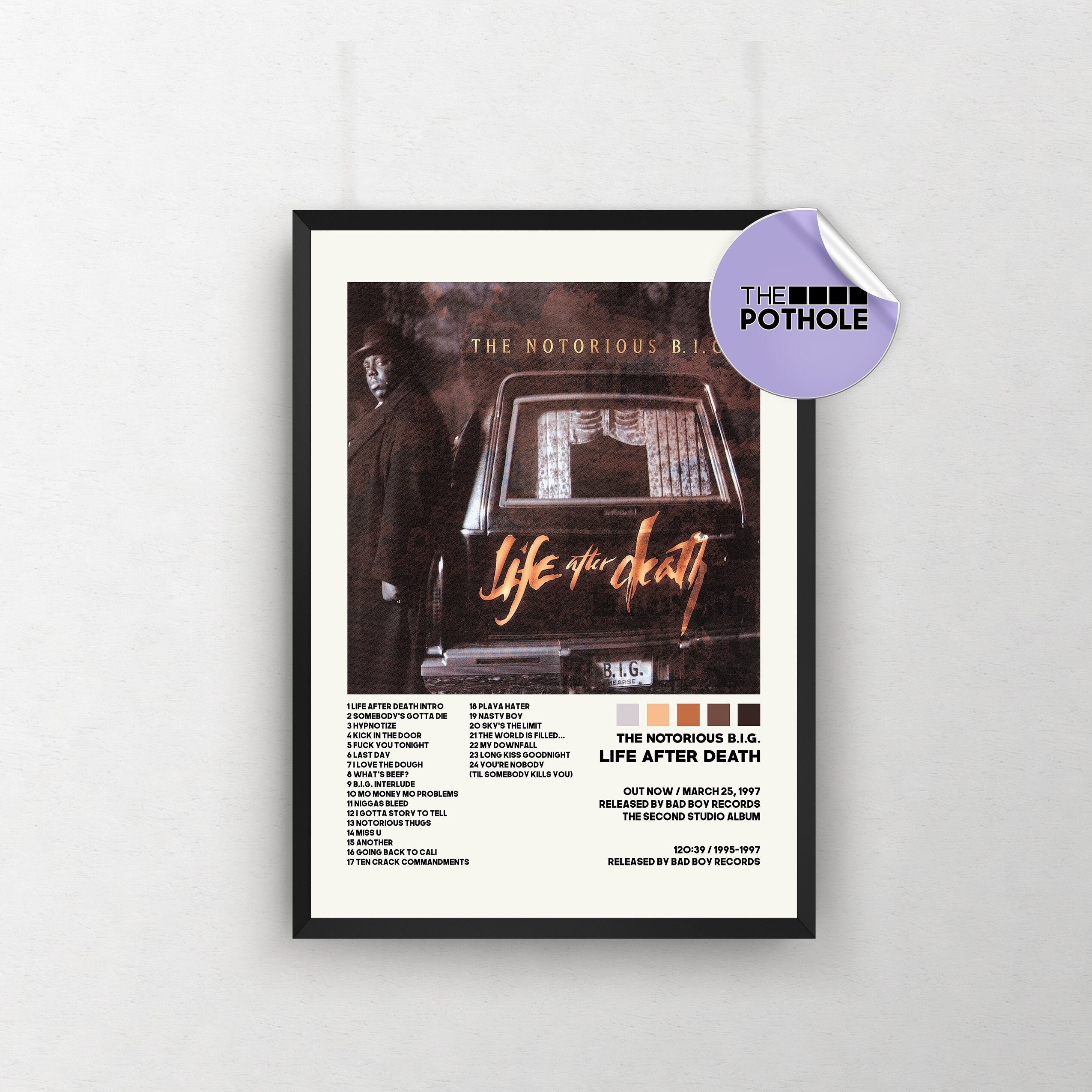 The Notorious B.I.G. Posters / Life After Death Poster / Album Cover ...