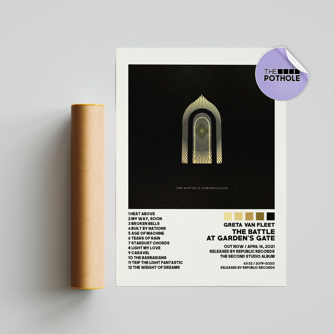 Greta Van Fleet Posters / the Battle at Garden's Gate - Etsy