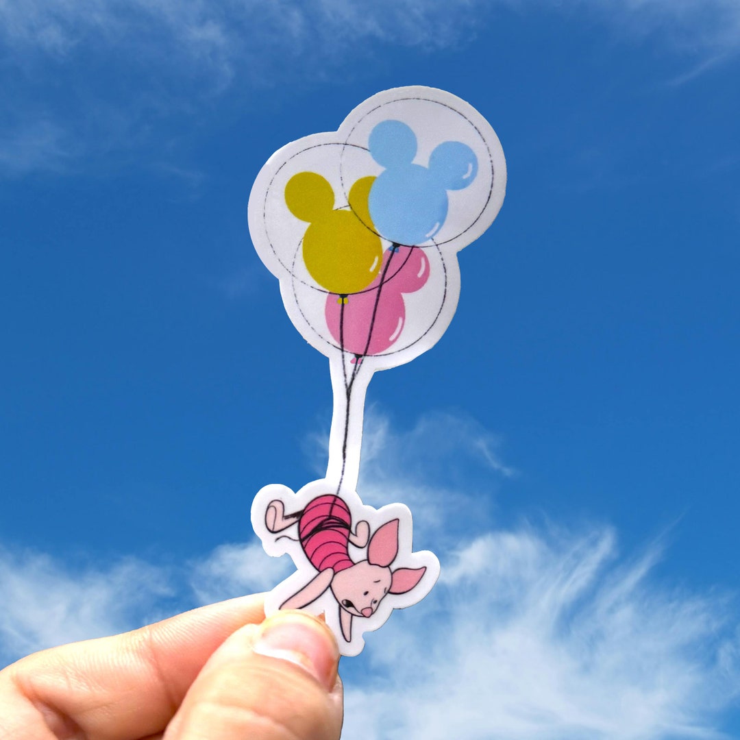 Piglet Sticker, Disney Laptop Sticker, Winnie the Pooh, Vinyl Sticker ...