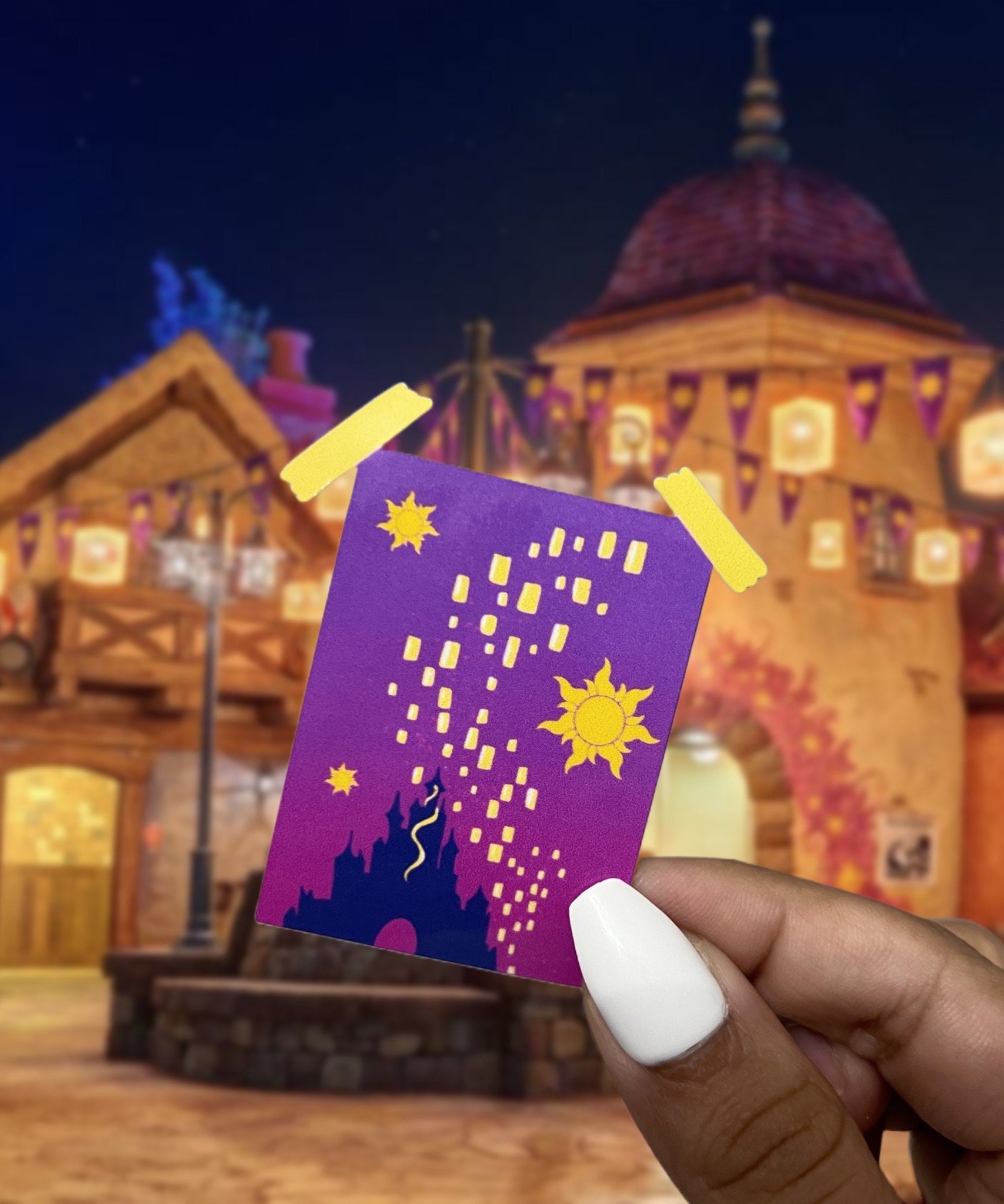 Tangled Vinyl Sticker, Rapunzel Sticker, Rapunzel Tower, Disney Laptop ...