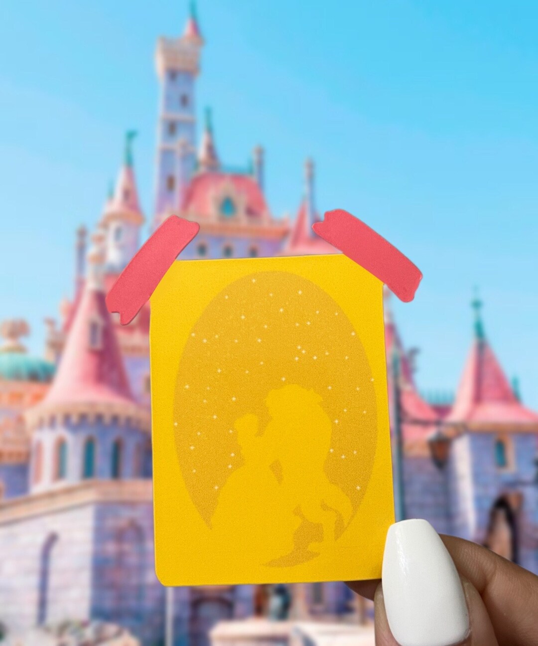 Beauty and the Beast Vinyl Sticker Disney Laptop Sticker - Etsy