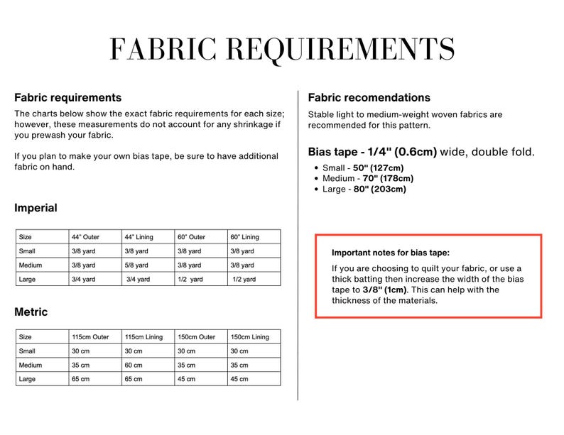 Wavelength Tote Sewing Pattern – Beginner Friendly, 3 Sizes (PDF ...