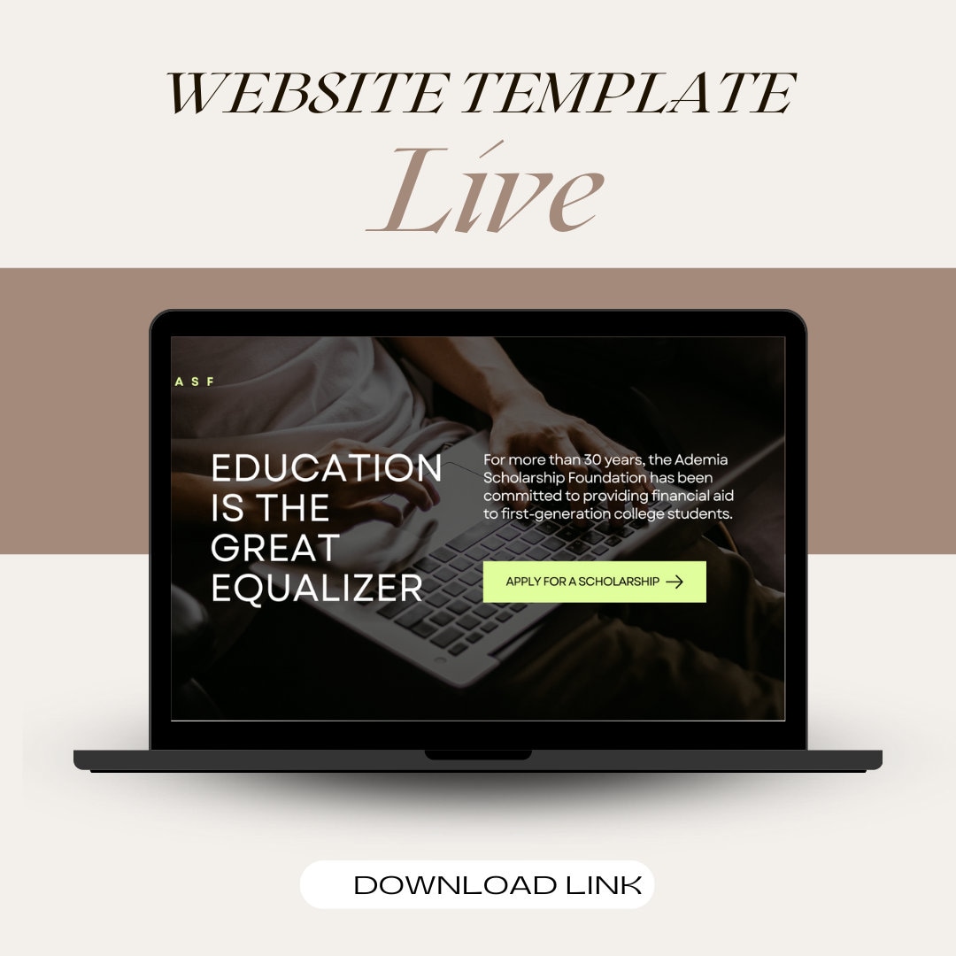 Editable Website Template - Customizable Design for Easy Online ...