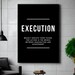 Execution, Motivational Wall Art, Brainy Quote, Quotes About Life ...