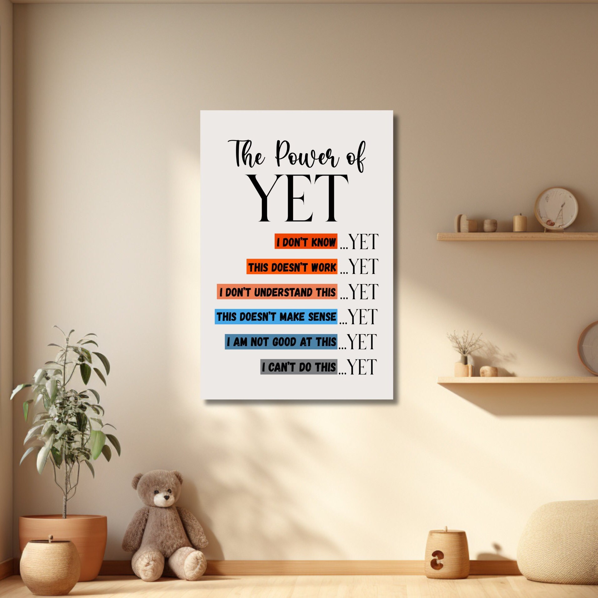 Power of yet Art for Kids Hub How Great Thou Art Digital Boho Classroom ...