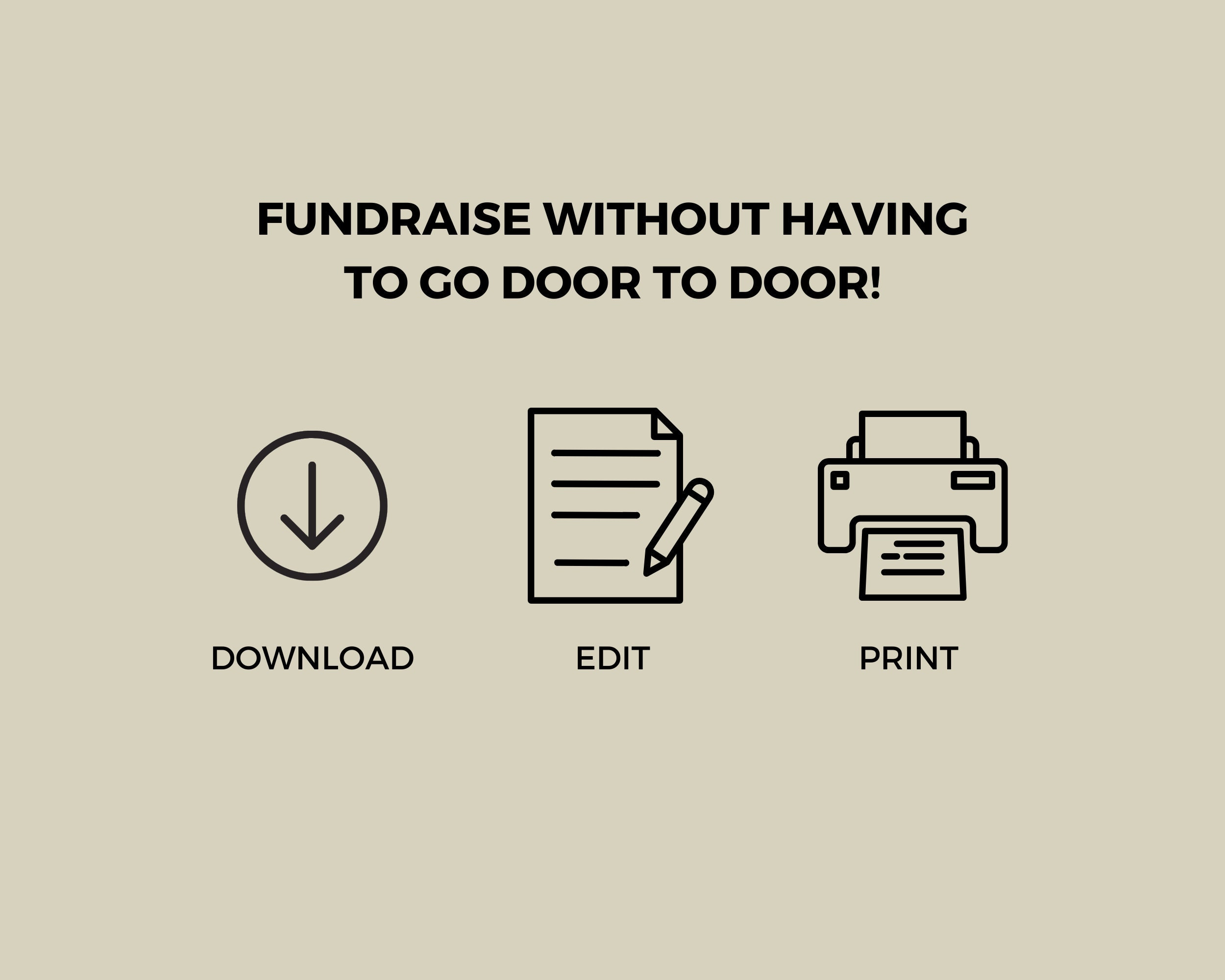 Editable Soccer Fundraiser Flyer Template - Customizable Design on ...