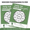 Soccer Fundraiser Flyer - Color My Soccer Ball Printable Template - Etsy UK