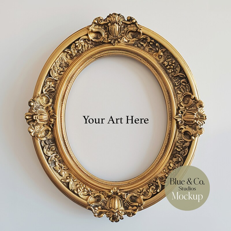Oval Frame - Etsy