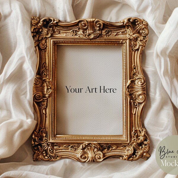 Ornate Gold Frame - Etsy