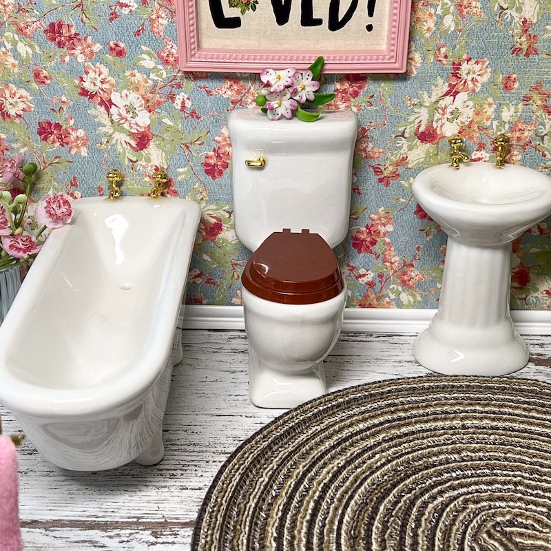 Miniature Bathroom - Etsy