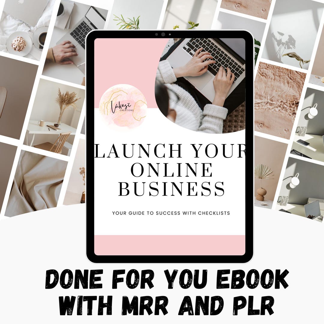 Start an Online Business Ebook Done for You MRR Ebook How to Start an ...