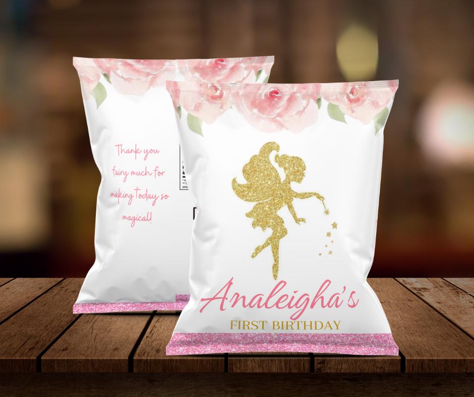 Fairy Chip Bag Labels, Fairy Chip Bags, Fairy Chip Bag, Fairy First ...