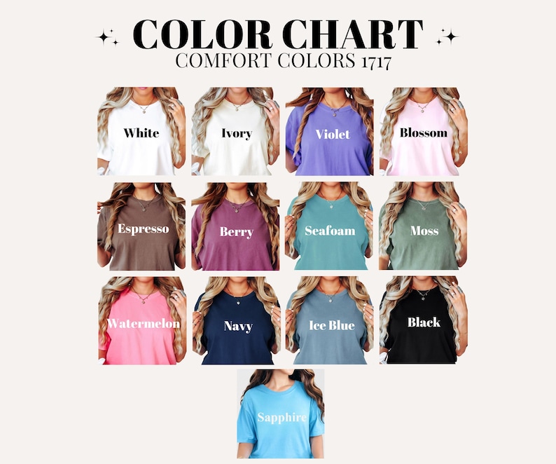 Comfort Colors Embroidered Mom Sweatshirt, Est Year, Mothers Day Gift ...