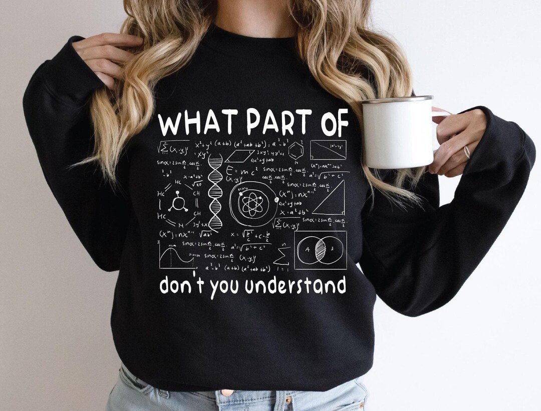 Funny Chemistry Teacher Sweatshirt: Sarcastic Science Gift - Etsy