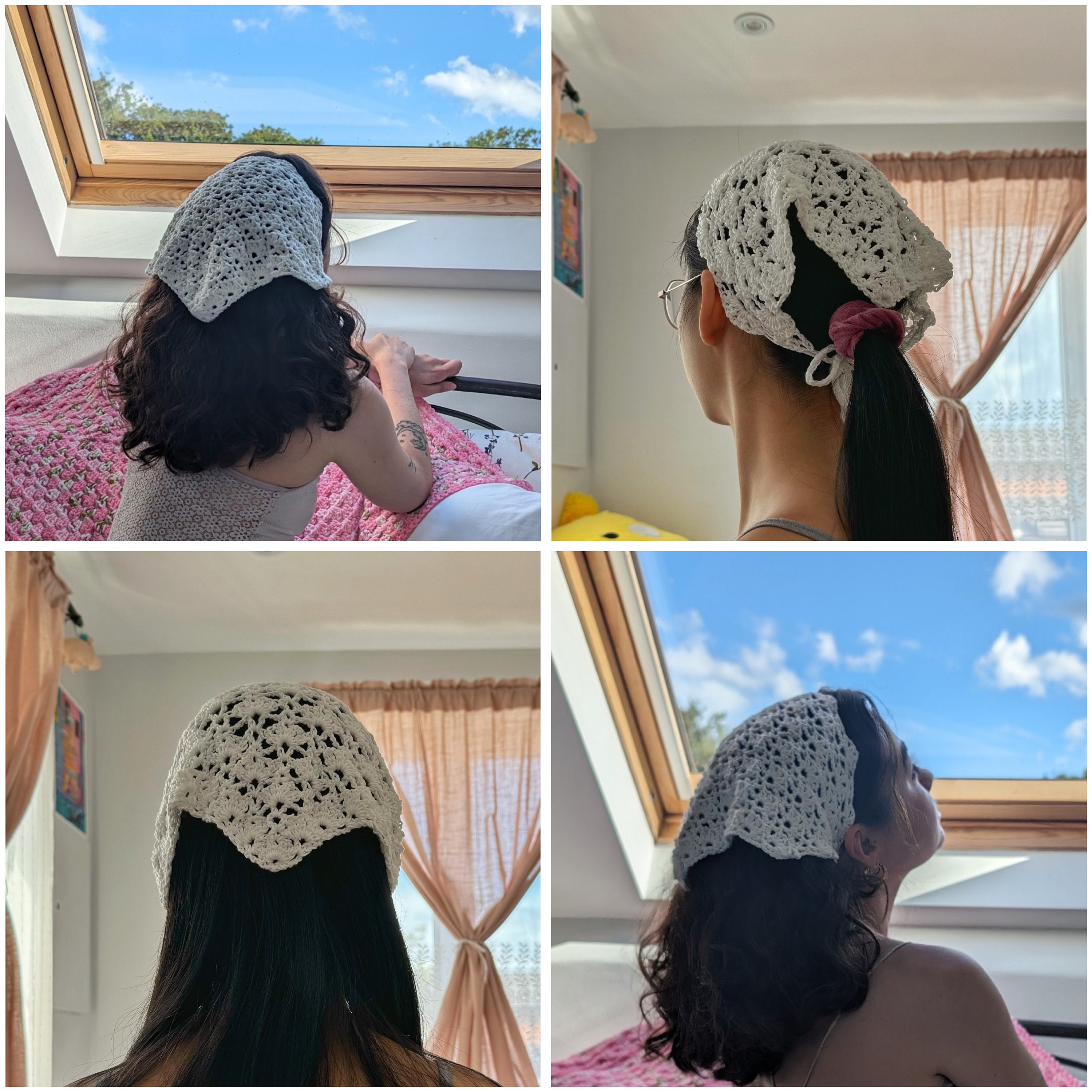 EDEN Bandana Pattern PDF Crochet Pattern Beginner - Etsy