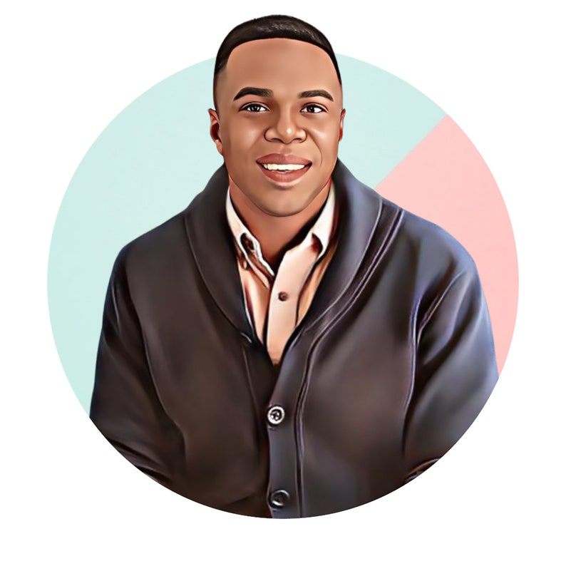 Cartoon Portrait From Photo, Social Media Profile Picture, Cartoon ...