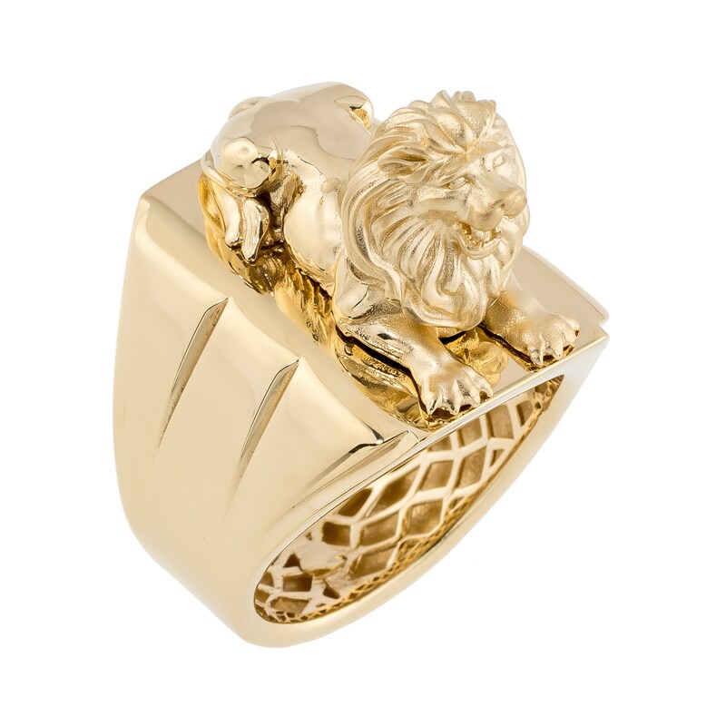 Lion Rings - Etsy