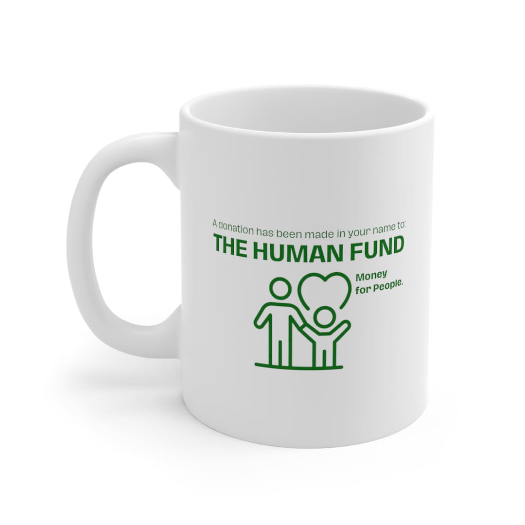 Seinfeld TV the Human Fund Logo 11oz Funny Ceramic Mug, Gift for Him ...