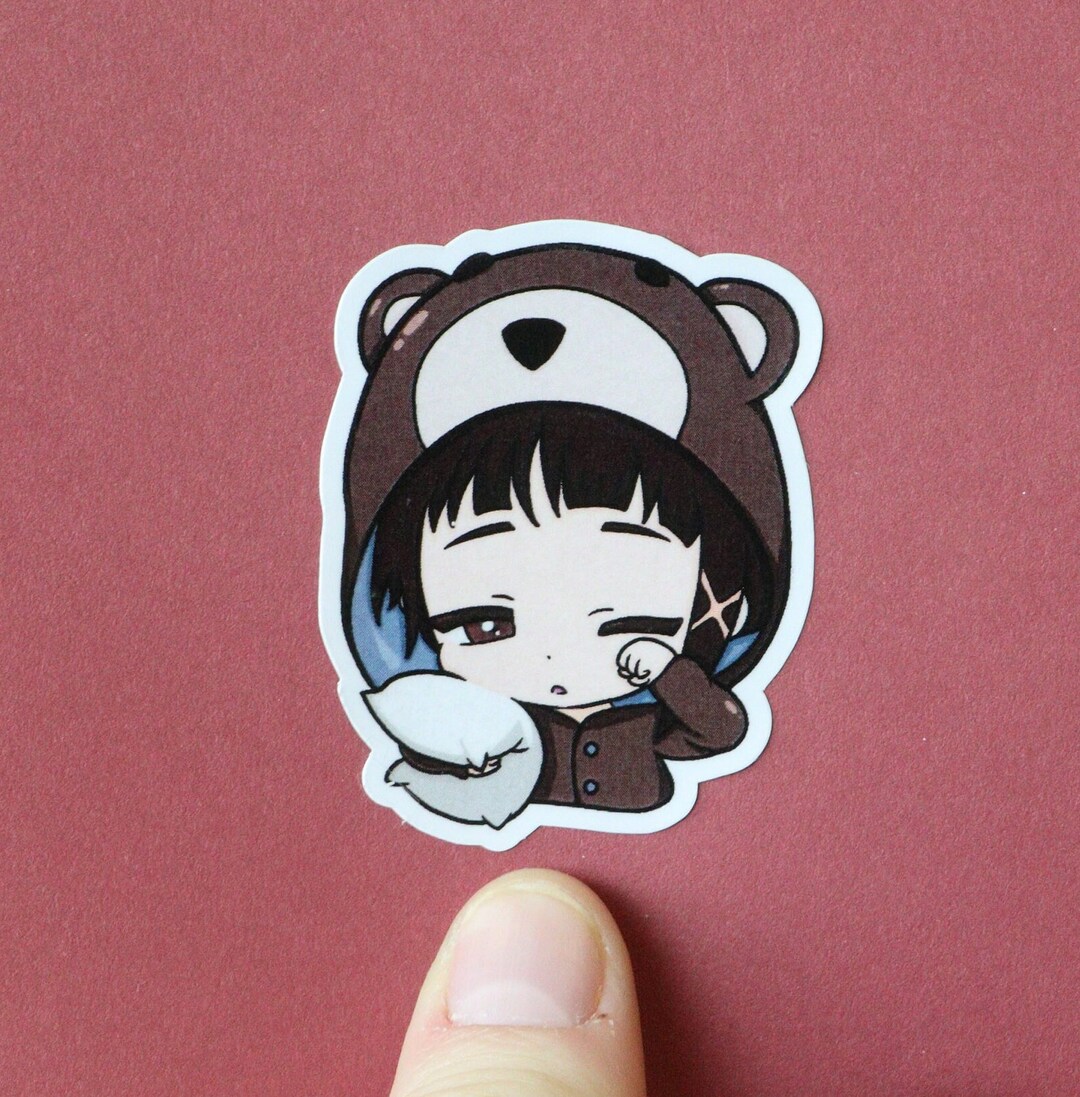 Bearsuit Lain (serial Experiments Lain) - Chibi Sticker - Etsy